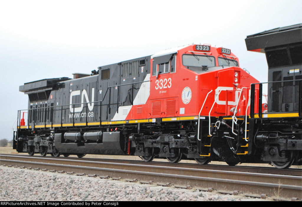CN 3323 Rebuilt Wabtec AC44C6M